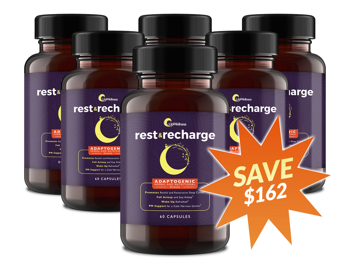 Rest & Recharge: Save 57% on 6 More Bottles – UpWellness